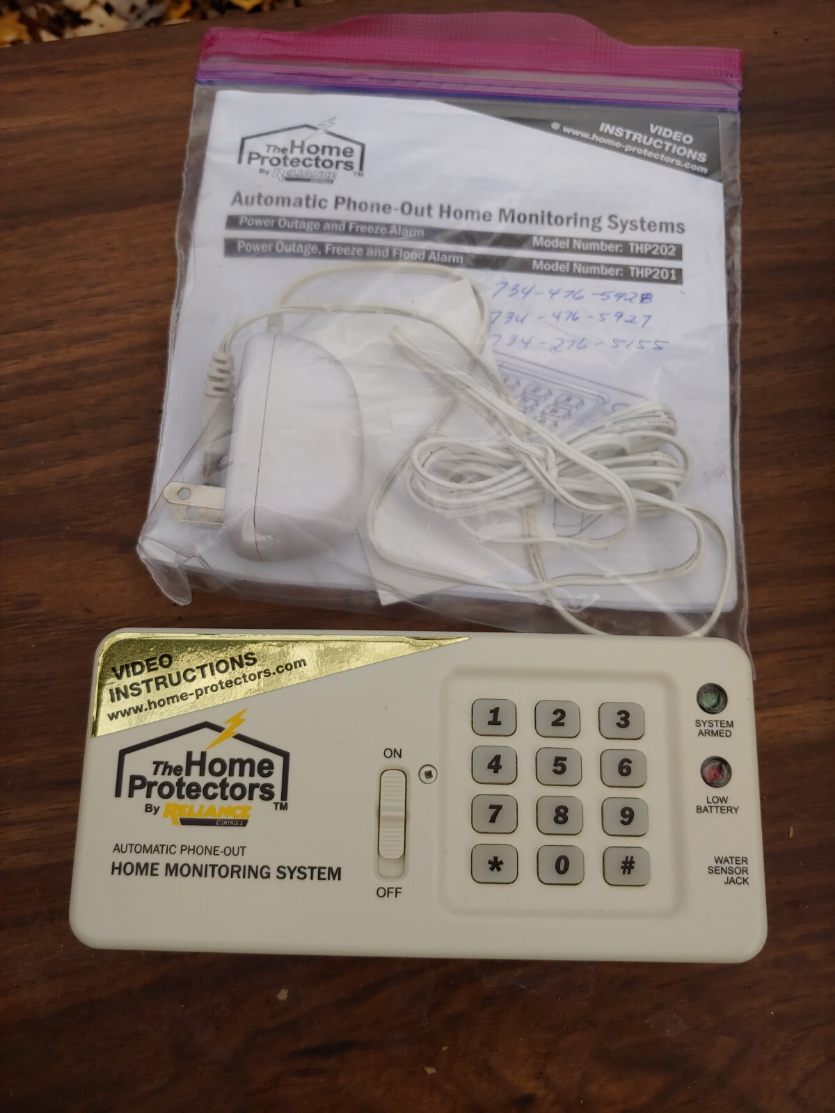 Reliance The Home Protector Home Monitor System | eBay