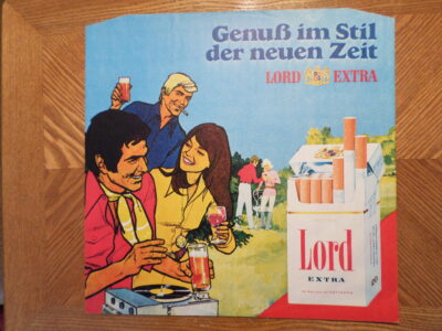 GERMANY LORD EXTRA CIGARETTE NO RECORD-SLEEVE-ONLY EX CONDITION VINTAGE ...