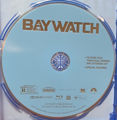Baywatch (Blu-ray) *****DISC ONLY 32429277657| eBay