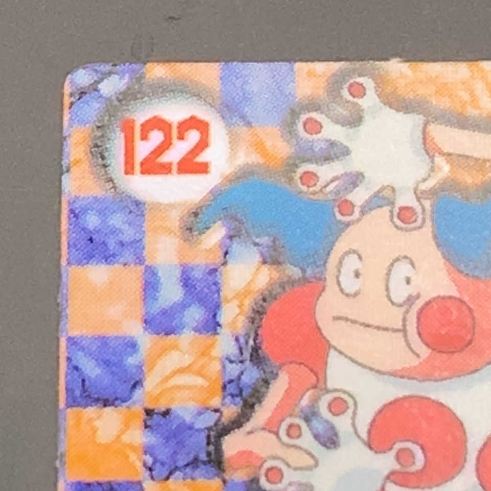 Mr. Mime Pokemon Mini Cards Game Japanese Nintendo F/S Anime Vintage ...