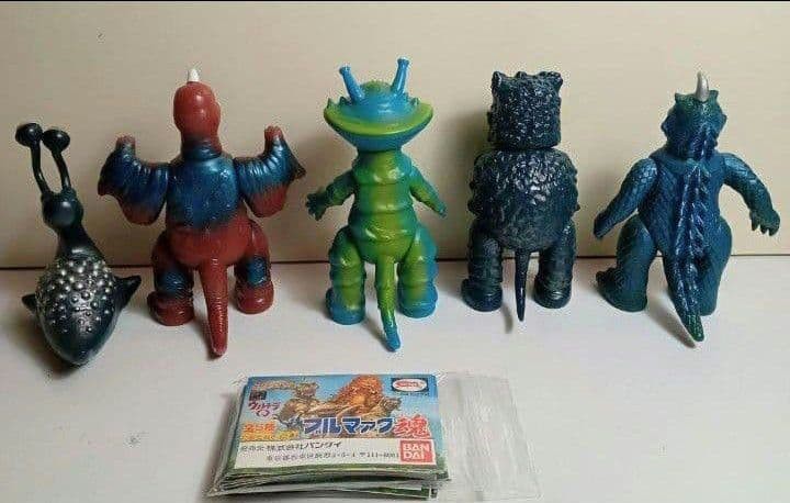 Bulmaak Tamashii Ultra Q Monster Full Comp 5 Capsule Toy Bandai New ...