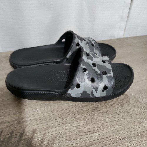 CROCS Camouflage Print Classic Slide Sandal Men's Size 12 | eBay