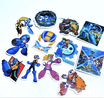 Mega Man Rockman X Exe Stickers 12 Pieces | eBay
