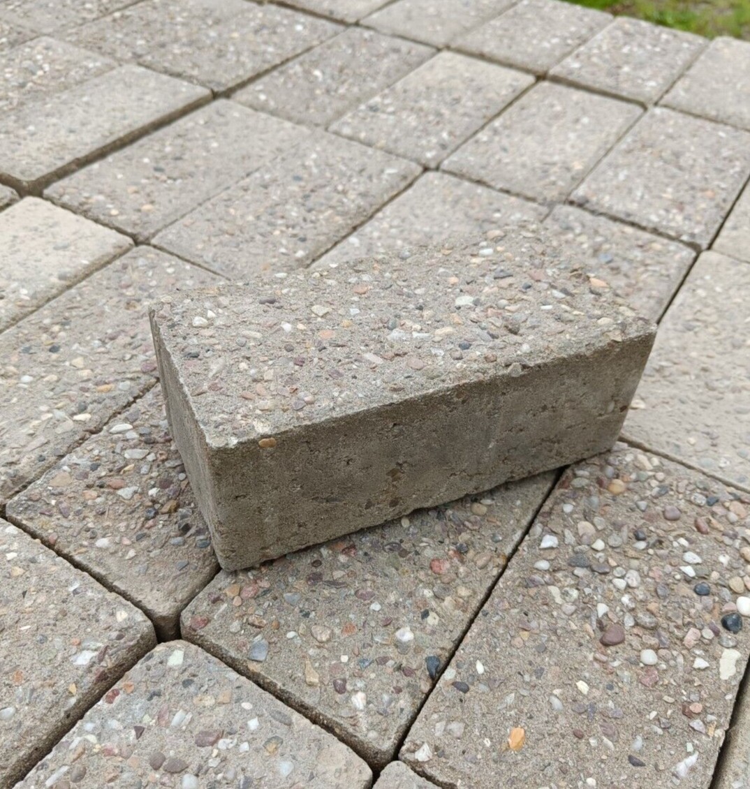 Reclaimed Block Paving 200 x 100 x 80 mm | eBay UK