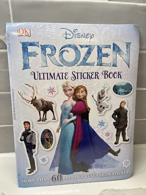DK 2-pack Book Set: Disney Frozen Essential Guide + Ultimate Sticker ...