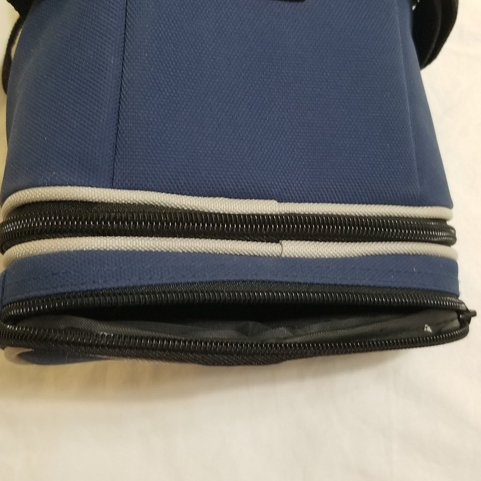 Vintage Gamester Video Game Carrying Case Strap Blue Gray Gameboy ...