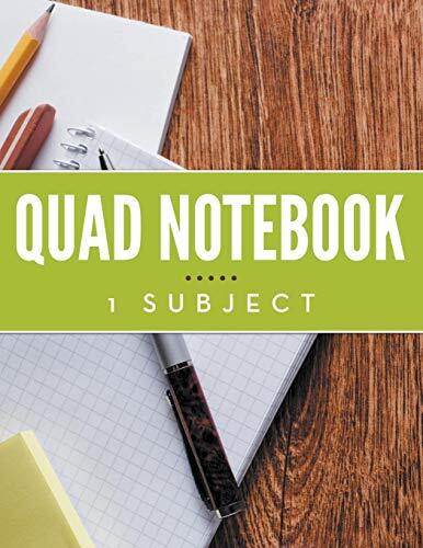 Quad Notebook - 1 Subject 9781681455969| eBay