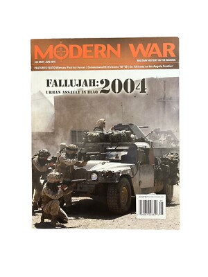 Modern War Magazine #23 With Military Historical Board Game - Fallujah ...
