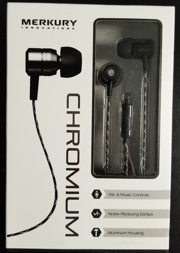 MERCURY INNOVATIONS CHROMIUM EARBUDS | eBay