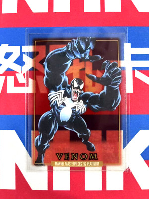 Venom 2024 UD Marvel Masterpieces '92 Platinum #97 Clear Cut | eBay