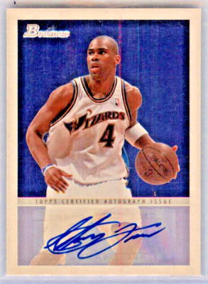 2009-10 Bowman 48 Antawn Jamison Autograph #48A-AJ WASHINGTON WIZARDS ...