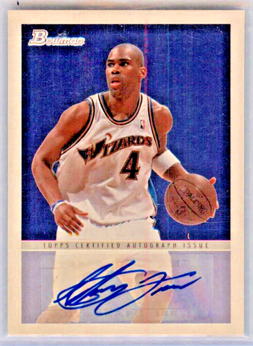 2009-10 Bowman 48 Antawn Jamison Autograph #48A-AJ WASHINGTON WIZARDS ...