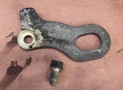 89 Mazda RX7 13B OEM Engine Mount Bracket Lift on Motor FC3S FC 88-91 ...