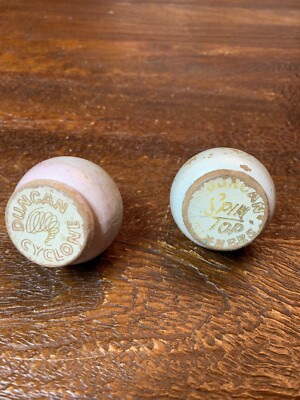 Lot of 2-Vintage 1960’s Wooden Duncan Spin Top + Cyclone Tops | eBay