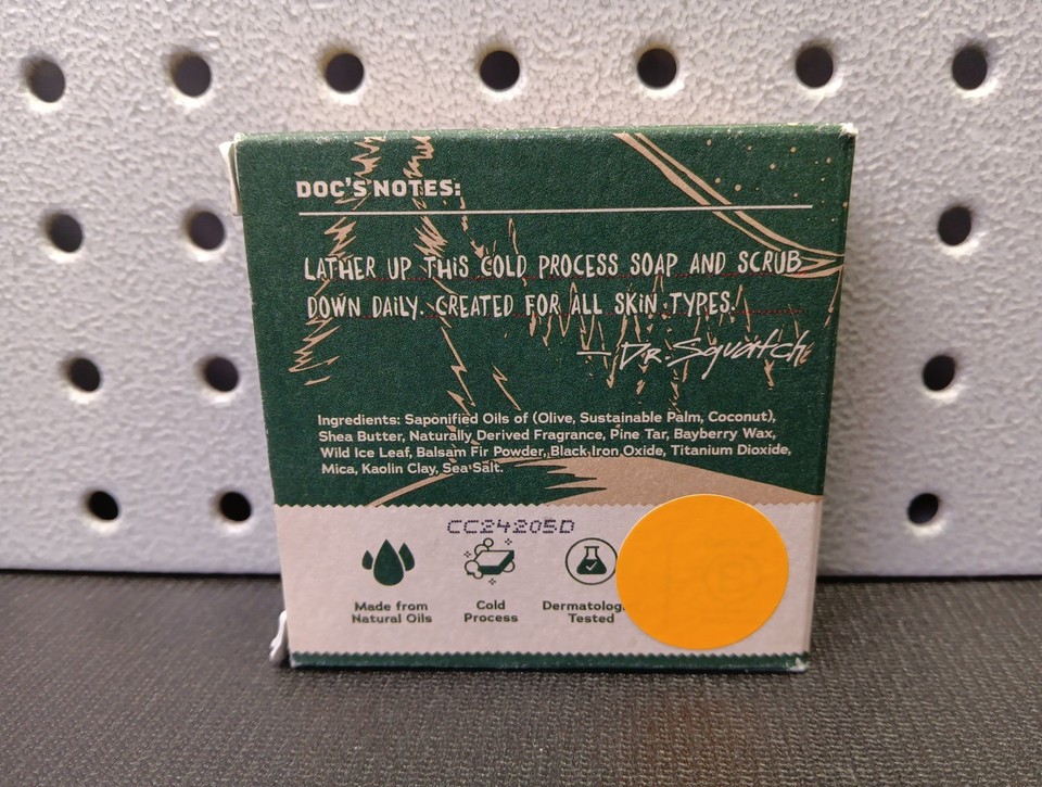 (2 PACK) Dr. Squatch Men's Natural Soap - Snowy Pine Tar, 5 oz | eBay