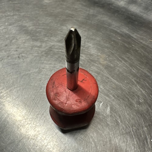 Snap On Red Hard Grip Stubby NO.2 Phillips Screwdriver SGDP22 USA Made ...