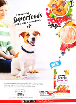 PURINA #83 MAGAZINE promo ad 2019 DOG | eBay