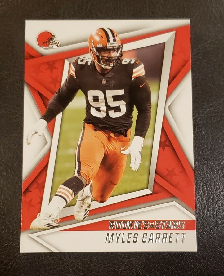 2021 Panini Rookies & Stars Myles Garrett #22 Cleveland Browns Football ...