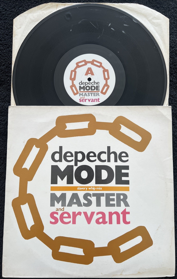 Depeche Mode Master And Servant (Slavery Whip Mix) 12'' TESTED A G+ B ...