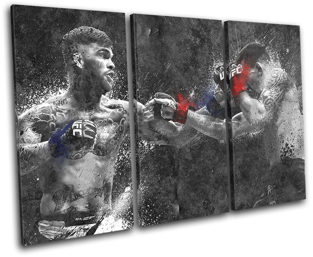 Cody Garbrandt UFC MMA Grunge Sports TREBLE CANVAS WALL ART Picture ...