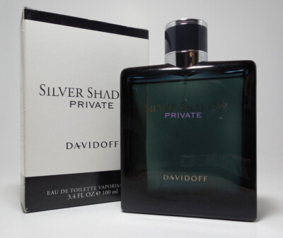 Davidoff Silver Shadow Private 3.4oz 100 ml EDT DISCONTINUED VINTAGE ...