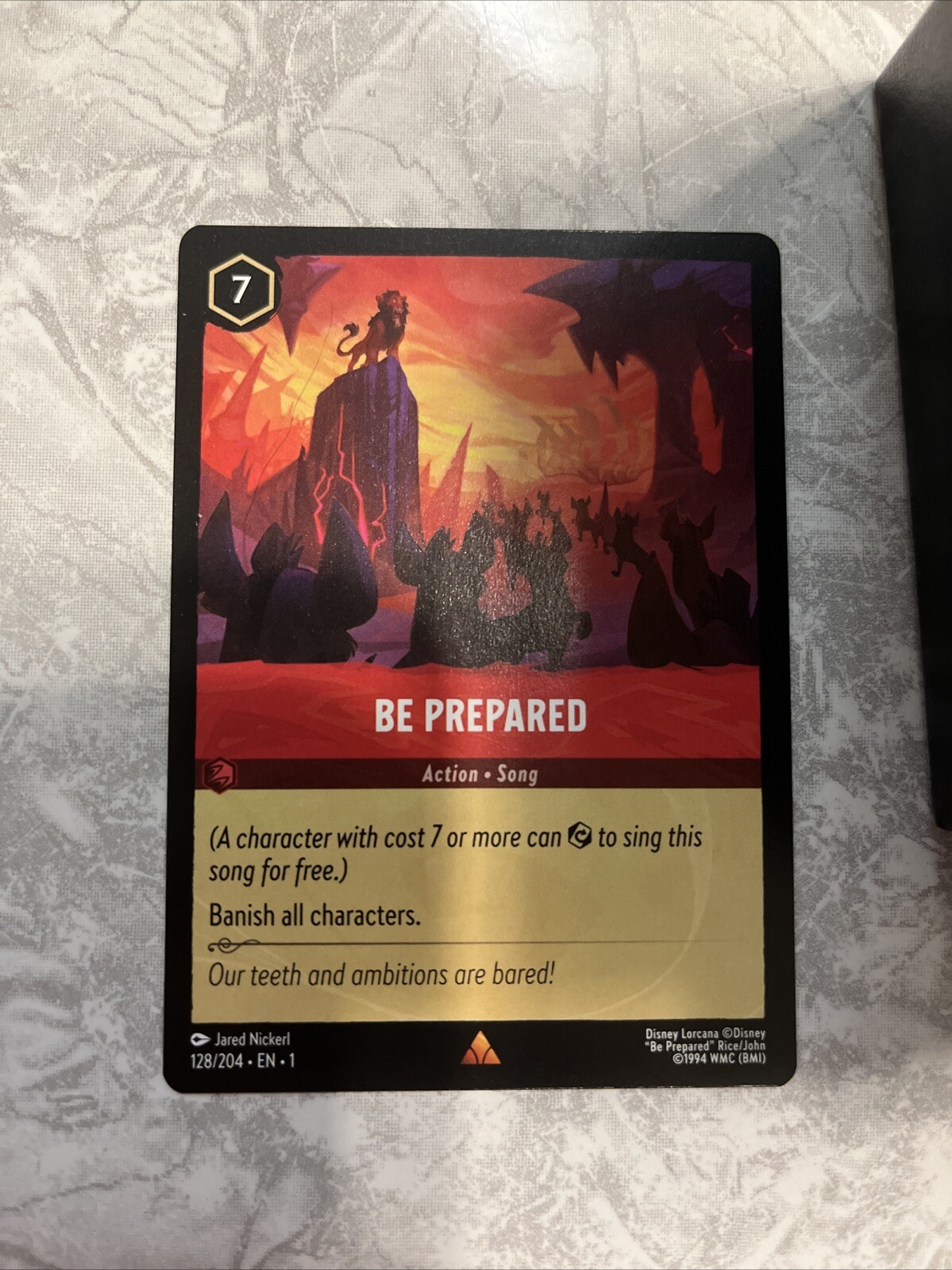 Lorcana Be Prepared | eBay