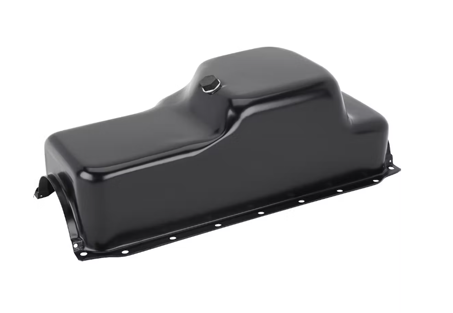 FITS 1964-72 SB MOPAR LA DODGE CHRYSLER PLYMOUTH BLACK STEEL OIL PAN ...