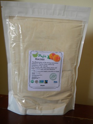 PEACHES PEACH freeze dried fruit powder 10lb PAJE Superfoods produce ...