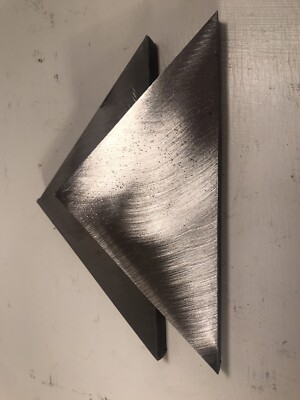 4" x 4" Steel Gussets, Lot of 2, 5/16" Steel, Weld Gusset, A36 Steel ...