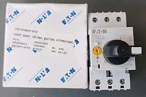 Eaton PKZM0-16 XTPR016BC1 Manual Starter 16a Amp 10hp | eBay