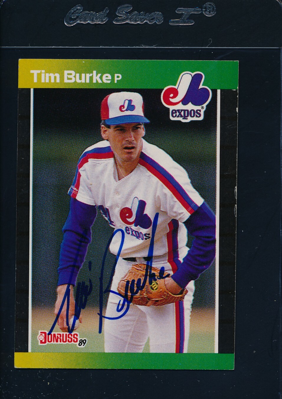 1989 Donruss #274 Tim Burke Expos Signed Auto *24683 | eBay
