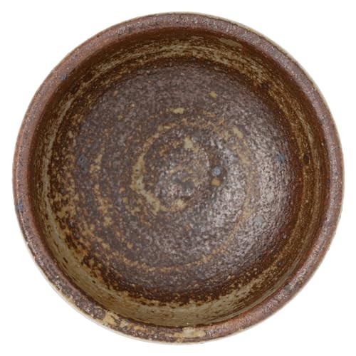 Marui Seito Shigaraki ware Hechomon sake cup diameter approx. 6cm gray ...