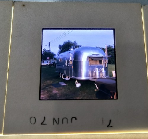 3x pc Vintage 1960s? Airstream Travel Trailer Camper 1970 Slides Photo ...