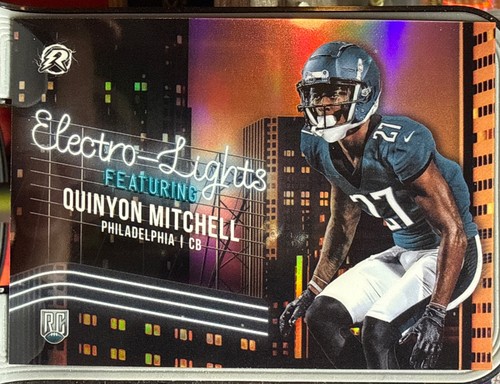 Topps Resurgence Quinyon Mitchell Electro-lights Rookie 🦅 🔥 🏈 SP Case ...