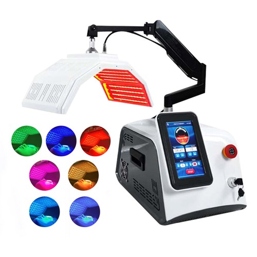 7 Color PDT BIO LED Light Photon Therapy Facial Beauty Machine Skin ...