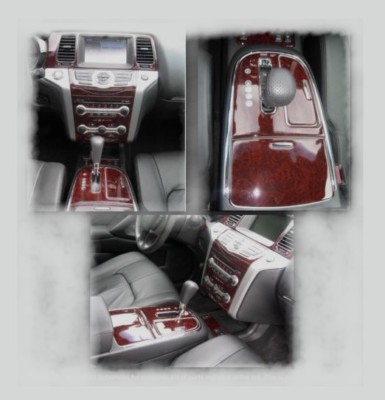 DASH TRIM AUTO KIT NISSAN MURANO FITS 2009 - 2014 NEW STYLE WOOD ...