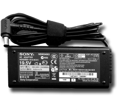 Original Genuine Sony Vaio SVE15 Laptop Power Supply AC Adapter Charger ...