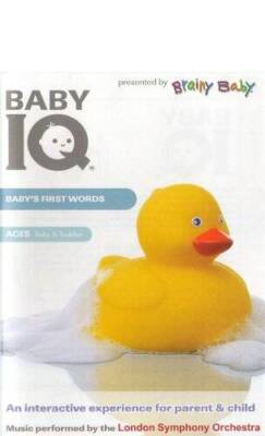 BRAINY BABY - Baby IQ: Babys First Words - DVD - VERY GOOD 821408750195 ...