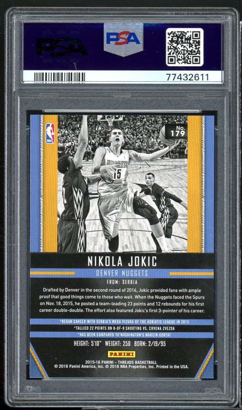 Nikola Jokic Rookie 2015-16 Panini Threads Century Proof Red (pop 2 ...