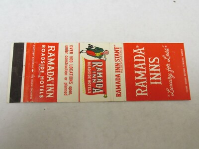AC227 Matchbook Cover Ramada Inns Roadside Hotels | eBay