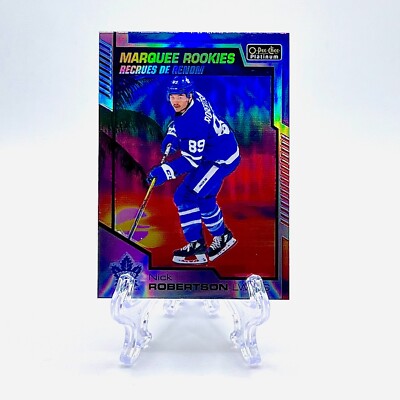 NICK ROBERTSON 2020 O-Pee-Chee Platinum MARQUEE ROOKIES SUNSET MAPLE ...