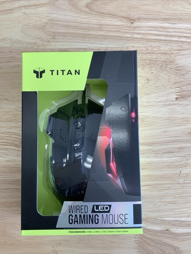Titan Wired Led Gaming Mouse (A2) | eBay