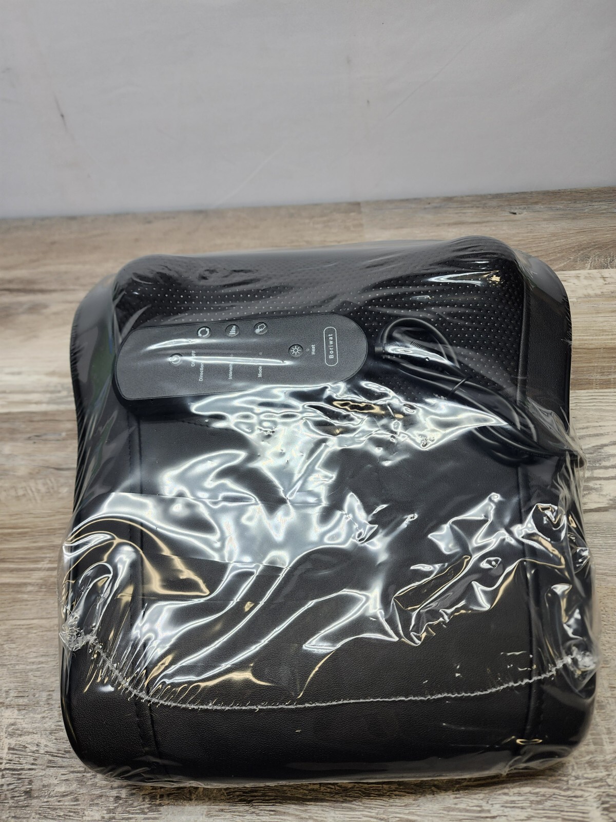 Boriwat Back Massager Neck Massager with Heat, 3D Kneading Massage ...