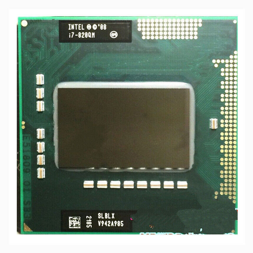 Intel Core i7 i7-620M i7-640M i7-720QM i7-820QM i7-840QM Socket G1 CPU ...