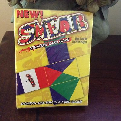 Smear Card Game from GameStar Designs (New - In Original Shrinkwrap) | eBay