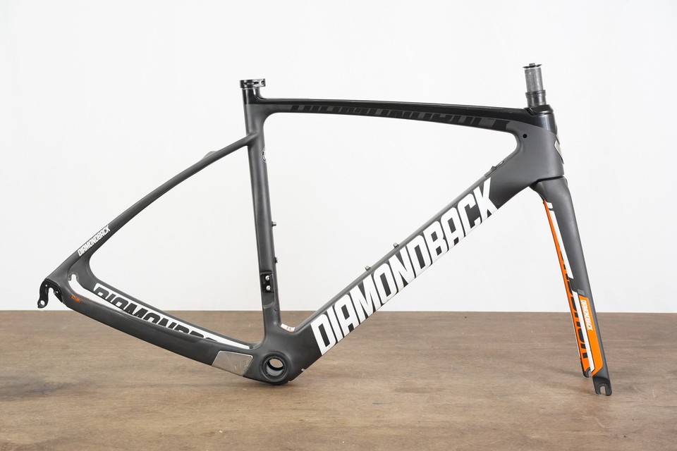 50cm Diamondback Podium Equipe Di2 Carbon Rim Brake Road Frameset | eBay