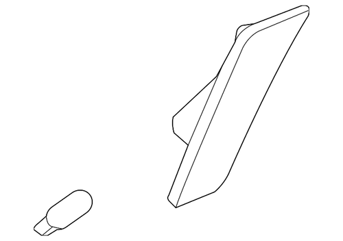 Genuine GM Amber Front Driver Side Marker Lamp 23169181 | eBay