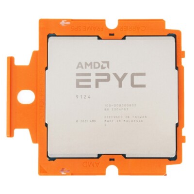 AMD EPYC 9124 3.0GHz~3.6GHz 16 Core 32 Thread DDR5 SP5 TDP-200W CPU ...