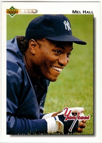1991 Upper Deck #291 - Mel Hall - New York Yankees Baseball Card | eBay
