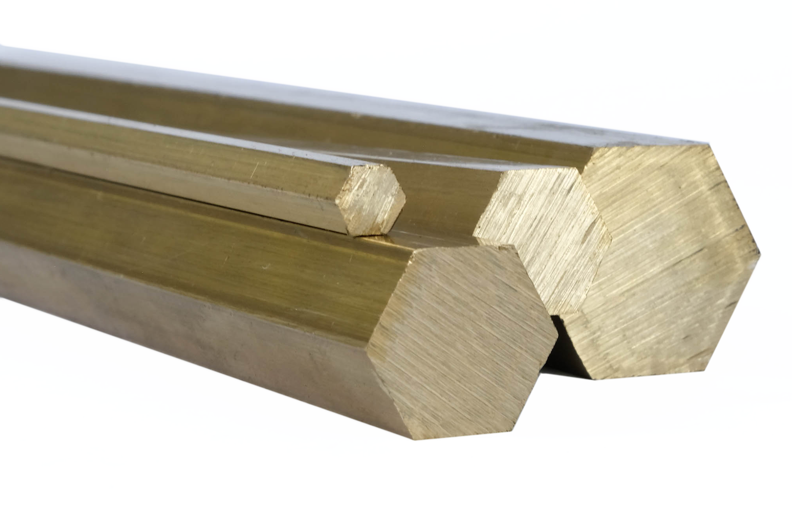 Messing Sechskant SW 5mm-40mm 6 kant 2.0401 CuZn33Pb3 Ms58 Vollmaterial ...